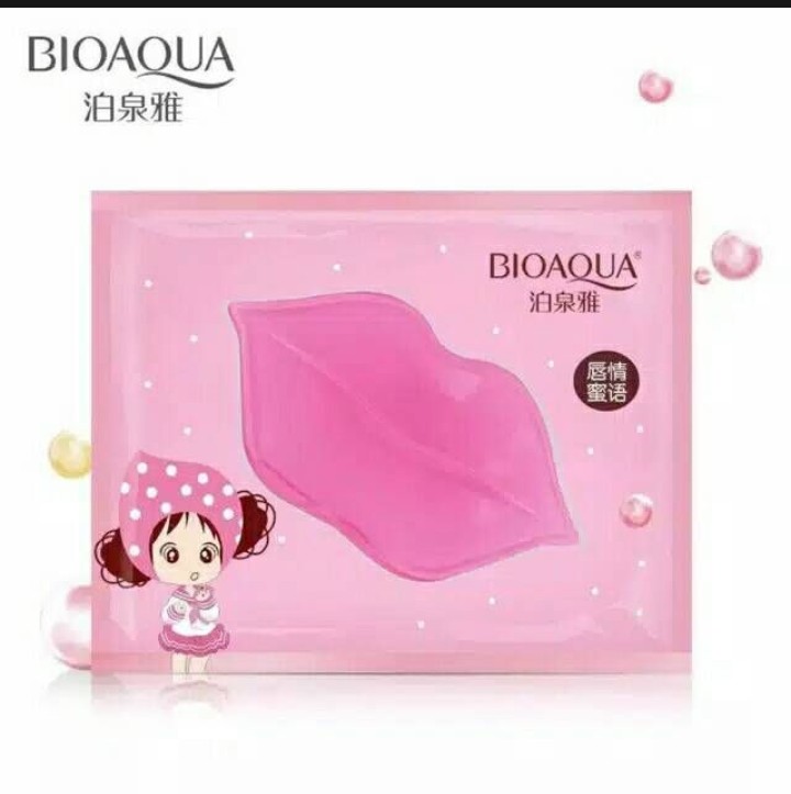 Masker Bibir Bioaqua Collagen Nourish Lips Bioaqua Lip Mask Masker ...