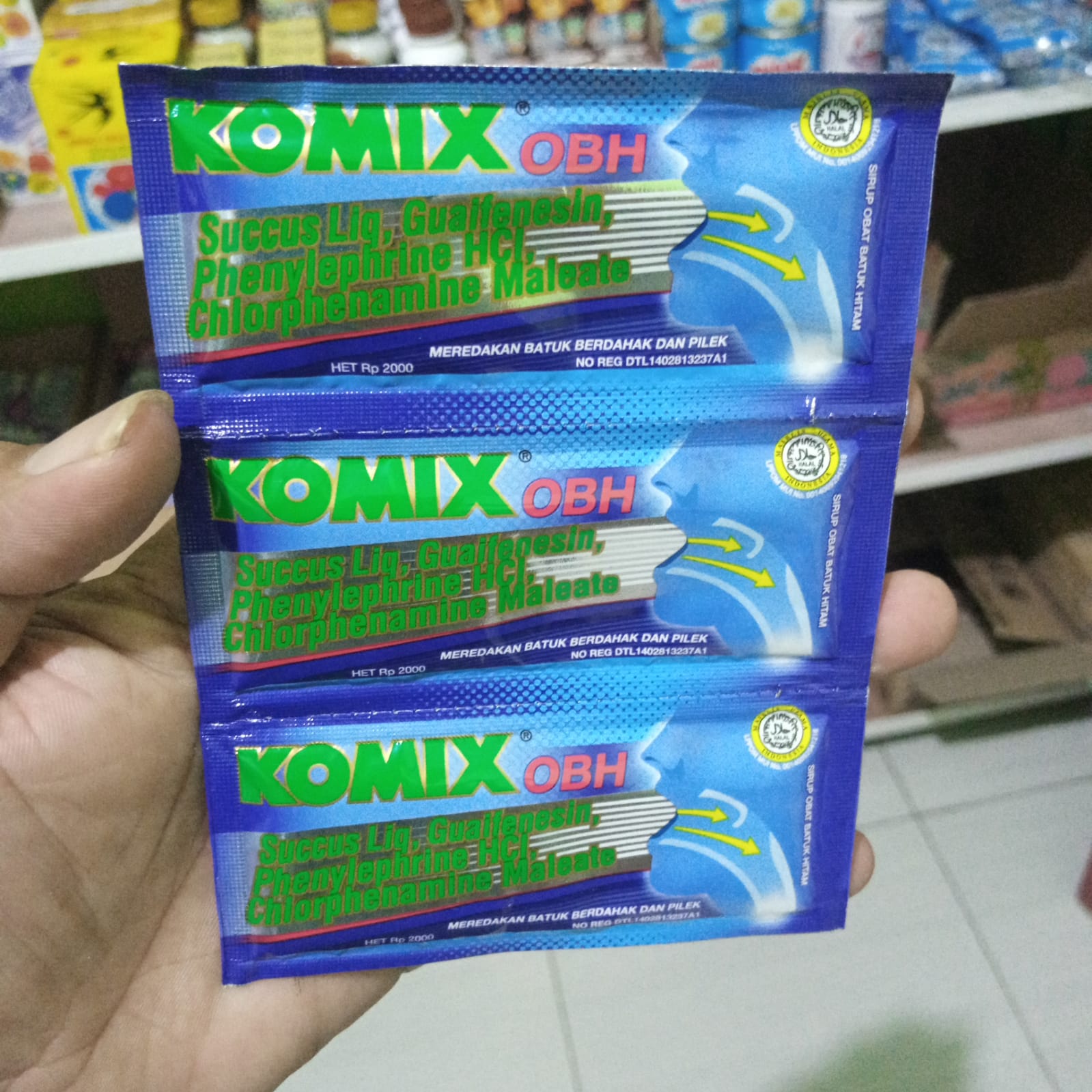 KOMIK OBH 3 SACHET OBAT MEREDAKAN BATUK BERDAHAK DAN PILEK | Lazada ...