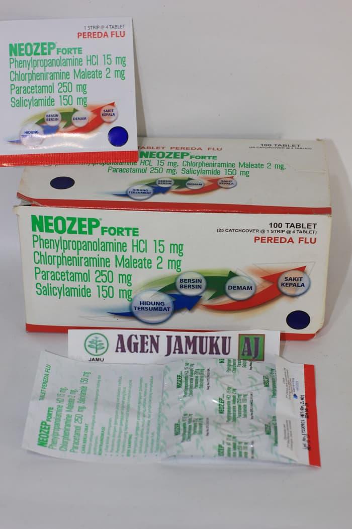 NEOZEP FORTE TABLET - 1 STRIP ISI 4 | Lazada Indonesia