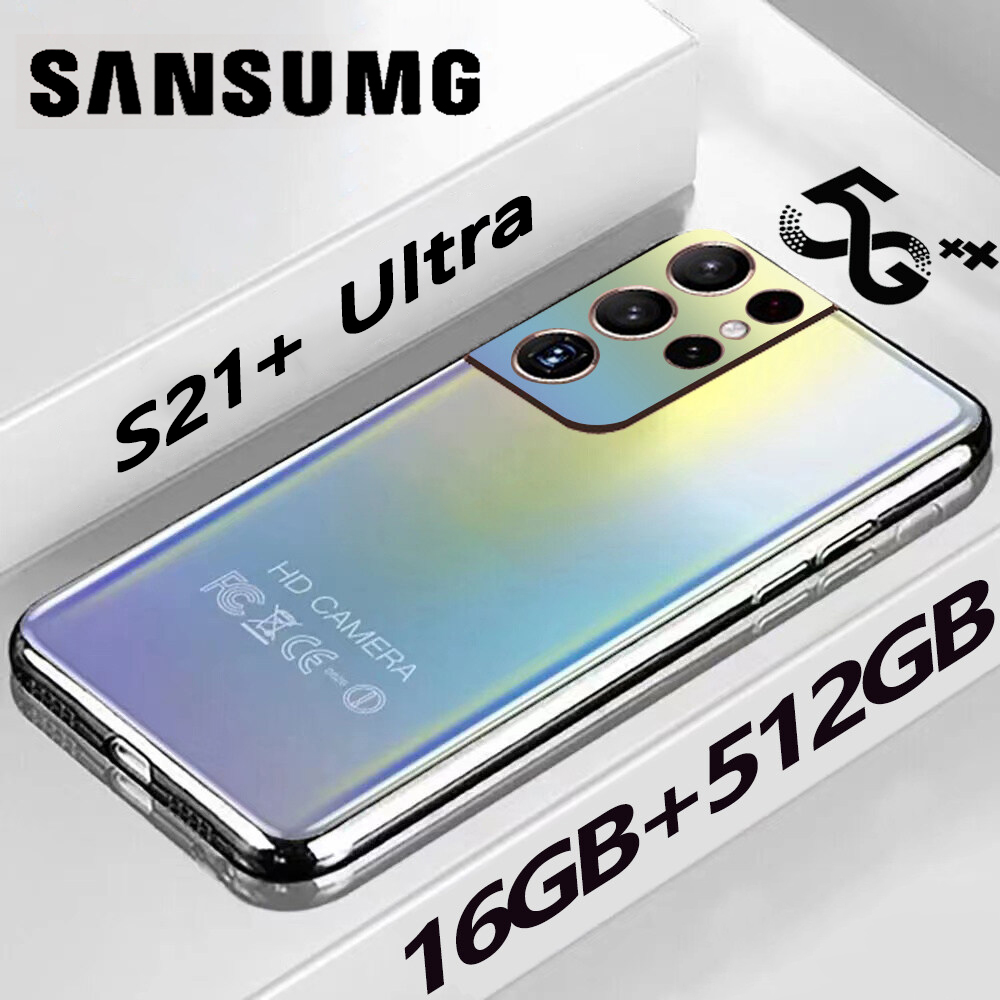 Hp Murah Galaxy S21 Ultra 5G Handphone 7.5inci HD Screen 16GB/512GB ROM S22 Ultra Cuci Gudang ...