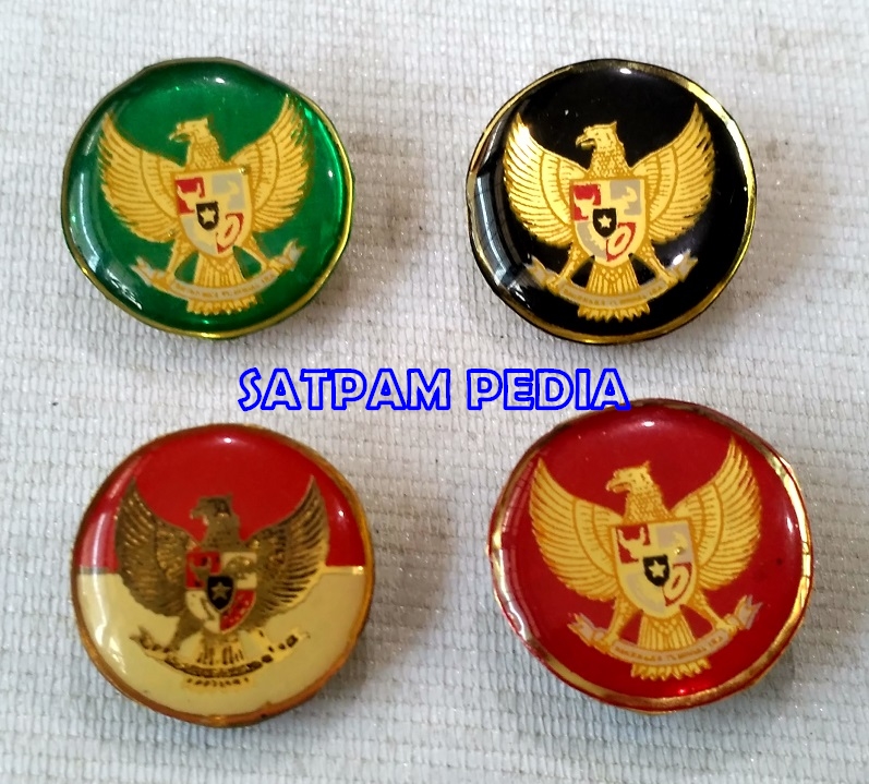 Pin Paskibra - Pin Garuda Indonesia Bulat - Pin Pancasila - Bros Garuda ...