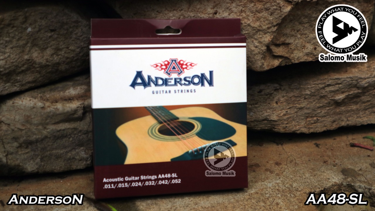 Senar Gitar Akustik Acoustic Anderson AA48-SL | Lazada Indonesia