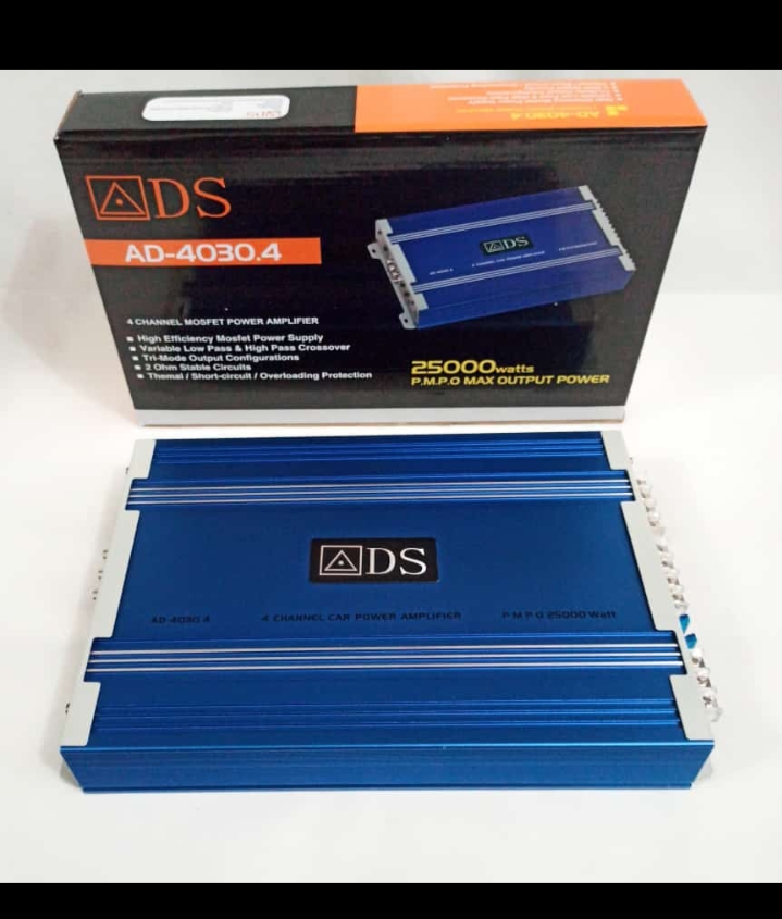 Power Amplifier ADS AD AD-4030 4 Channel Mosfet Power | Lazada Indonesia