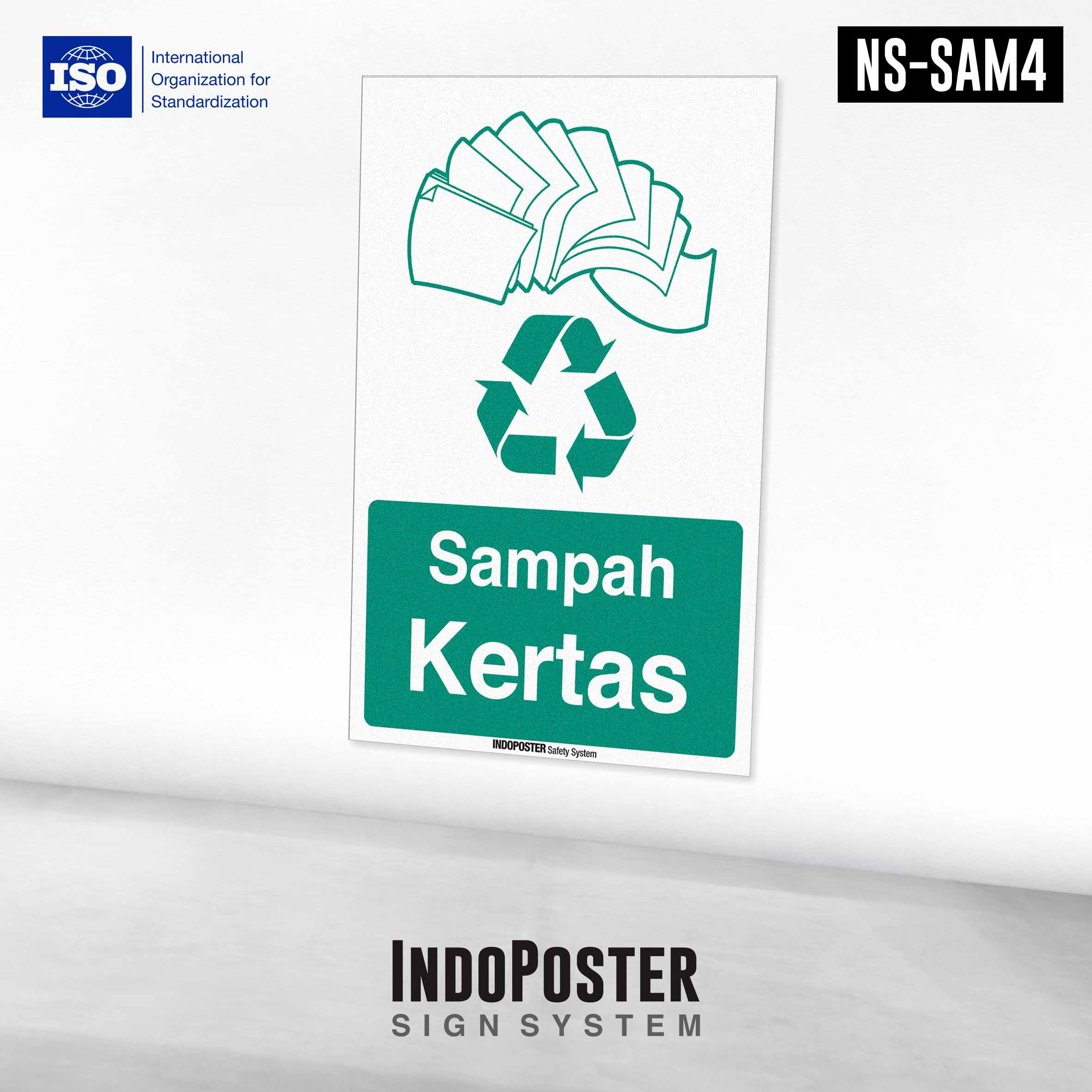 Stiker Safety Sign K3 ISO Sampah Kertas | Lazada Indonesia Stiker Safety Sign K3 ISO Sampah Kertas | Lazada Indonesia