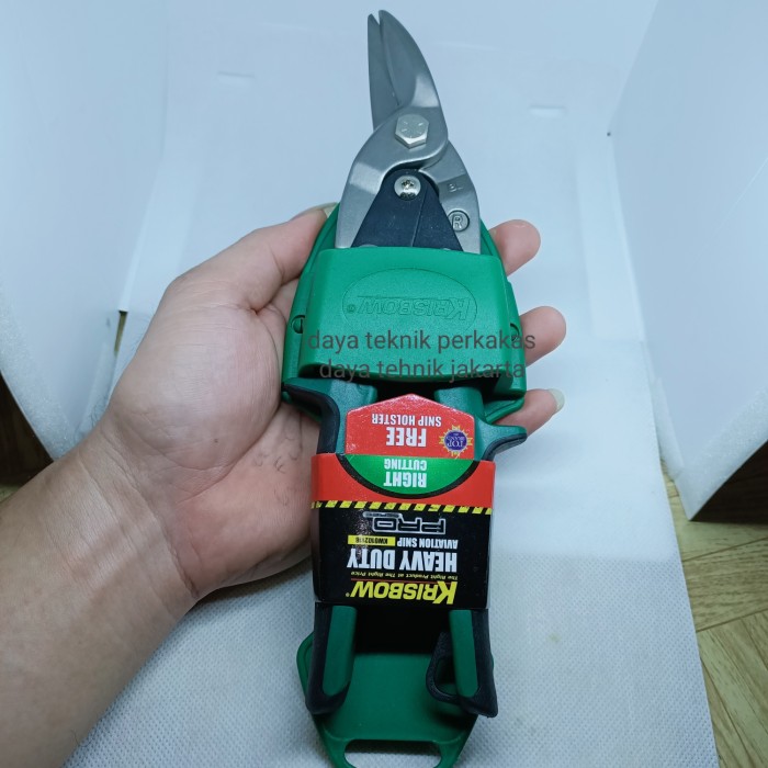 dt krisbow gunting baja ringan kanan - aviation snip right krisbow ...