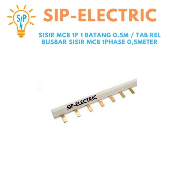 SISIR MCB 1P 1 BATANG 0.5M / TAB REL BUSBAR SISIR MCB 1PHASE 0,5METER ...