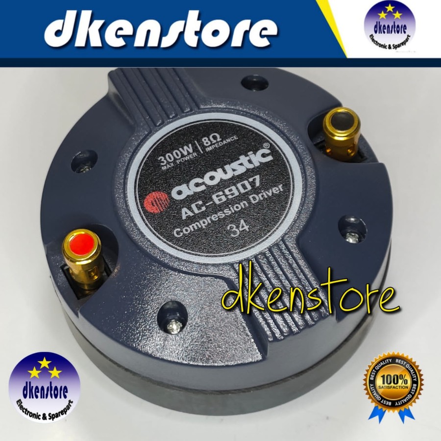 Driver Tweeter Acoustic 34 AC6907 tipe PA34 AC34 ACT34 34 Polos ...