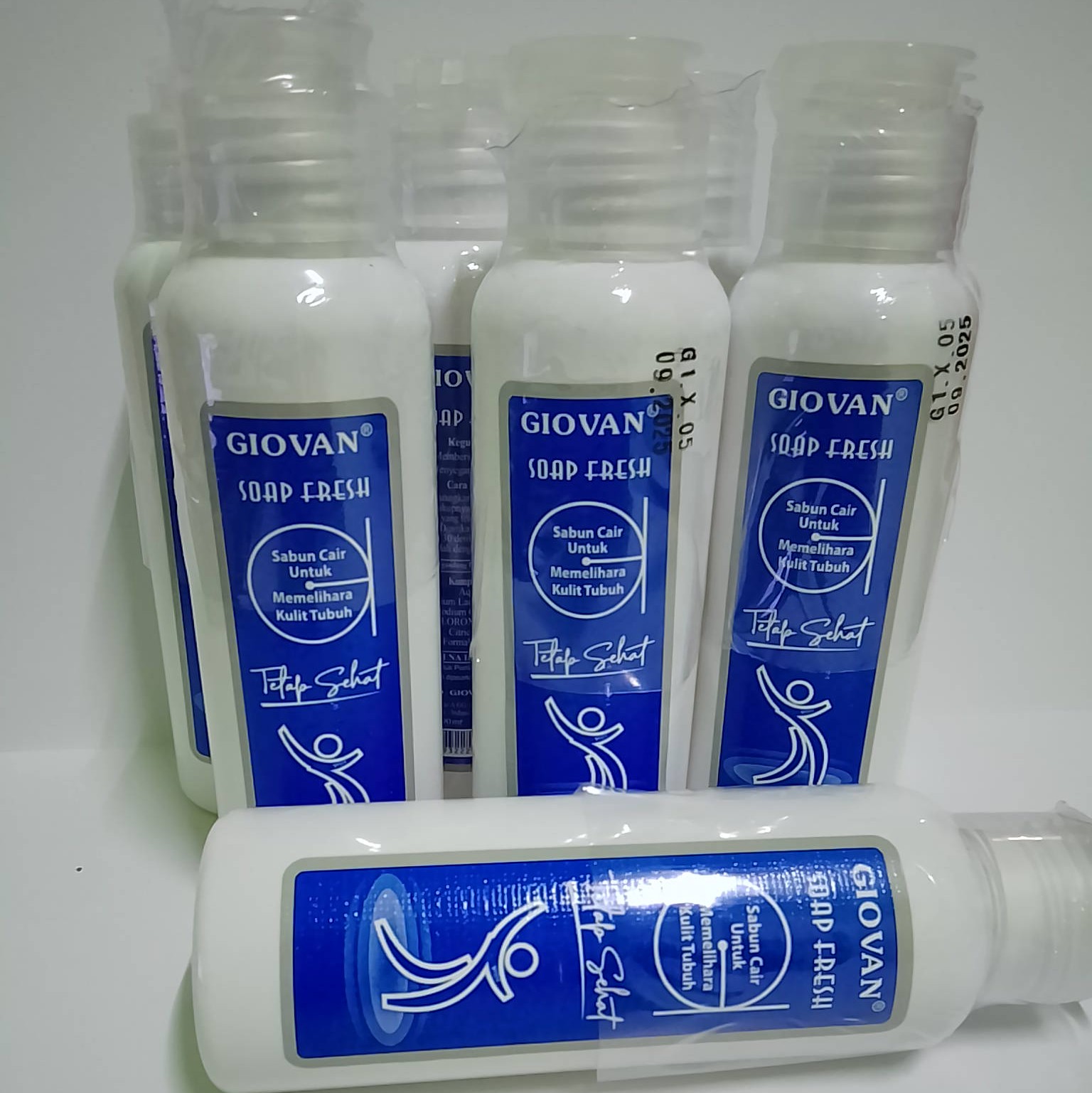 GIOVAN SOAP FRESH (BIRU) KEMASAN TERBARU/BIANG KERINGAT DAN GATAL-GATAL ...