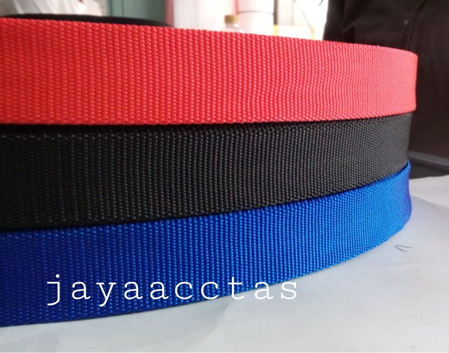 TALI WEBBING STRAP 2.5 DOUBLE TUBULAR METERAN | Lazada Indonesia