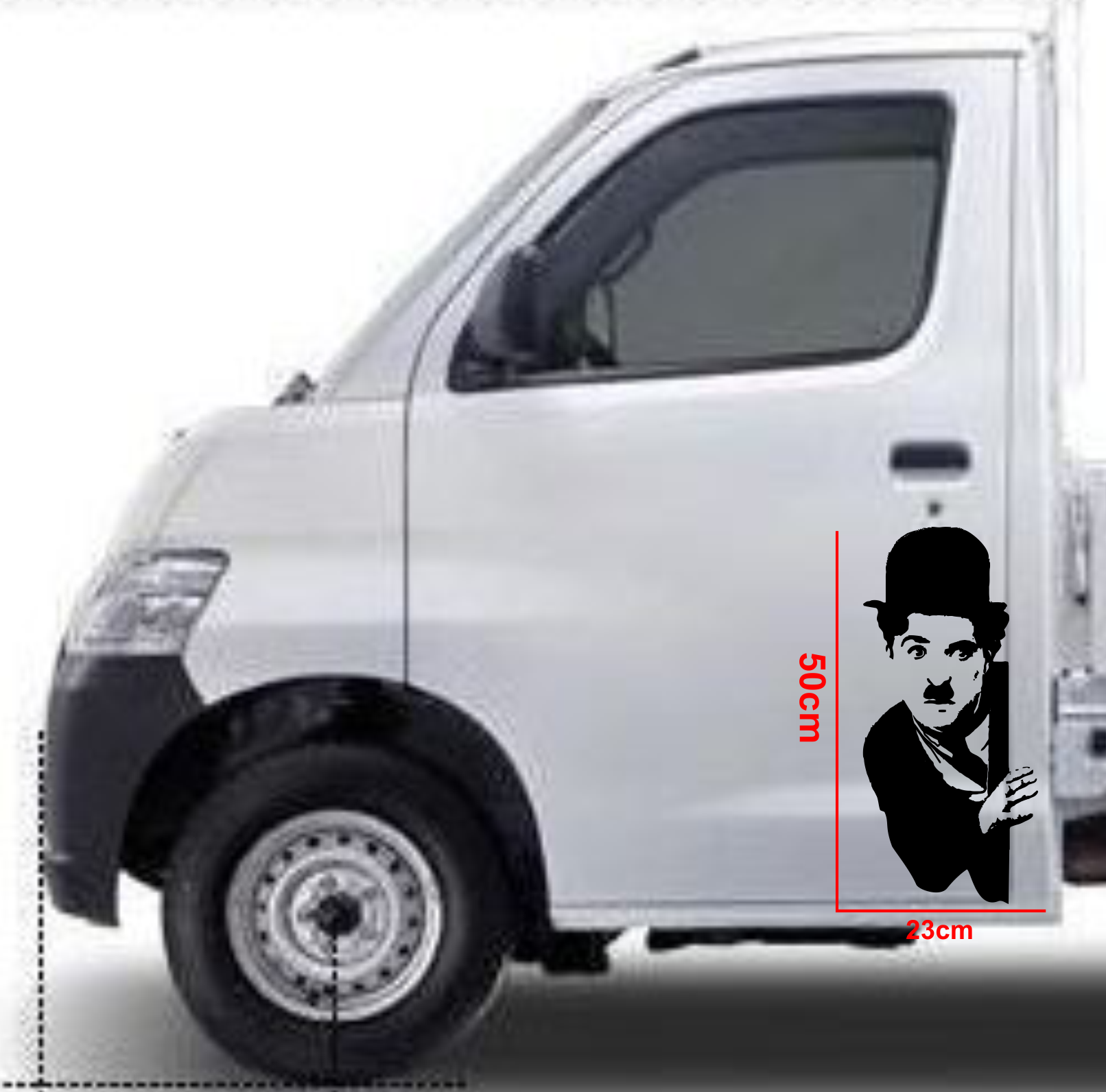 stiker mobil, cutting sticker murah, stiker putura, grandmax, losbak ...