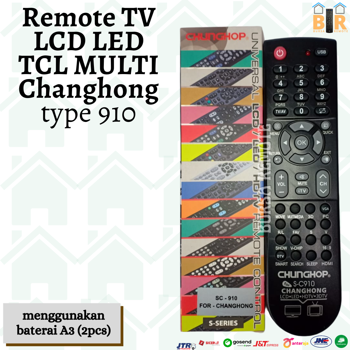 Remot Remote Smart TV Multi Universal LCD LED CHANGHONG INFRARED Chiq ... Remot Remote Smart TV Multi Universal LCD LED CHANGHONG INFRARED Chiq ...