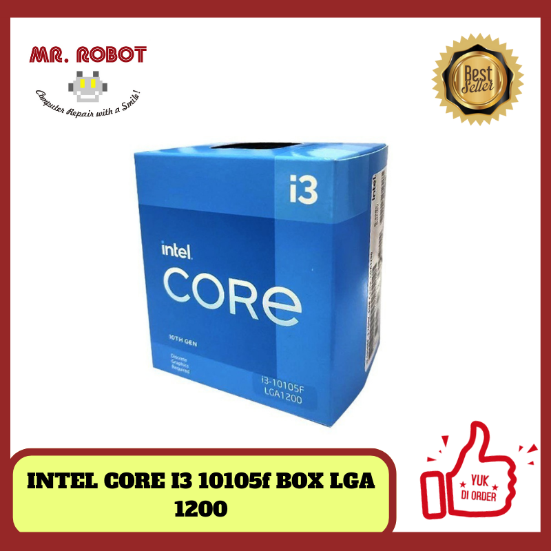 Processor Intel Core I3 10105 Box Comet Lake Socket LGA 1200 4.8 12 Pe ...