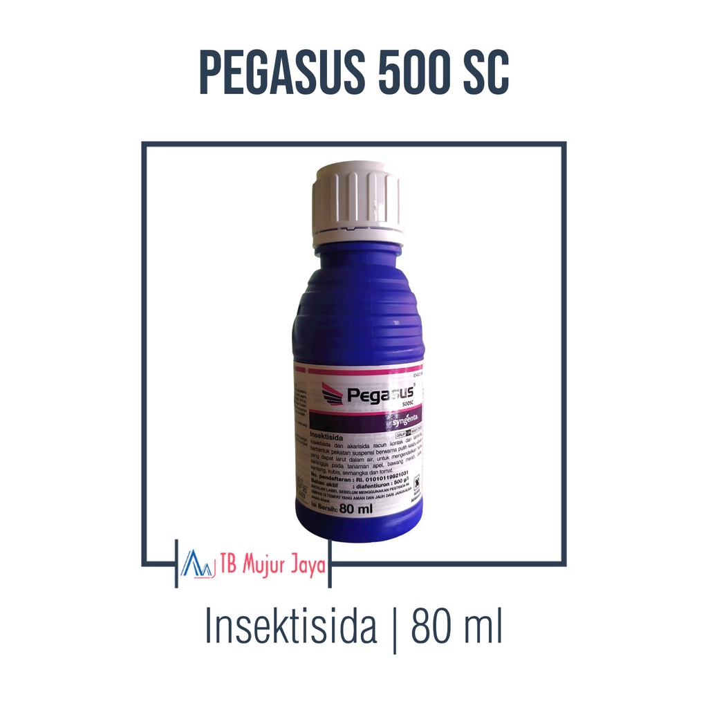 Pegasus 500SC (diafentiuron) Insektisida 80 ml [Syngenta] | Lazada ...