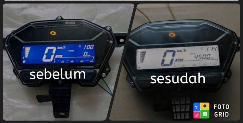 POLARIS SPEEDOMETER VARIO 150 ,125 NEW ,160 TAMPILAN POSITIF | Lazada ...
