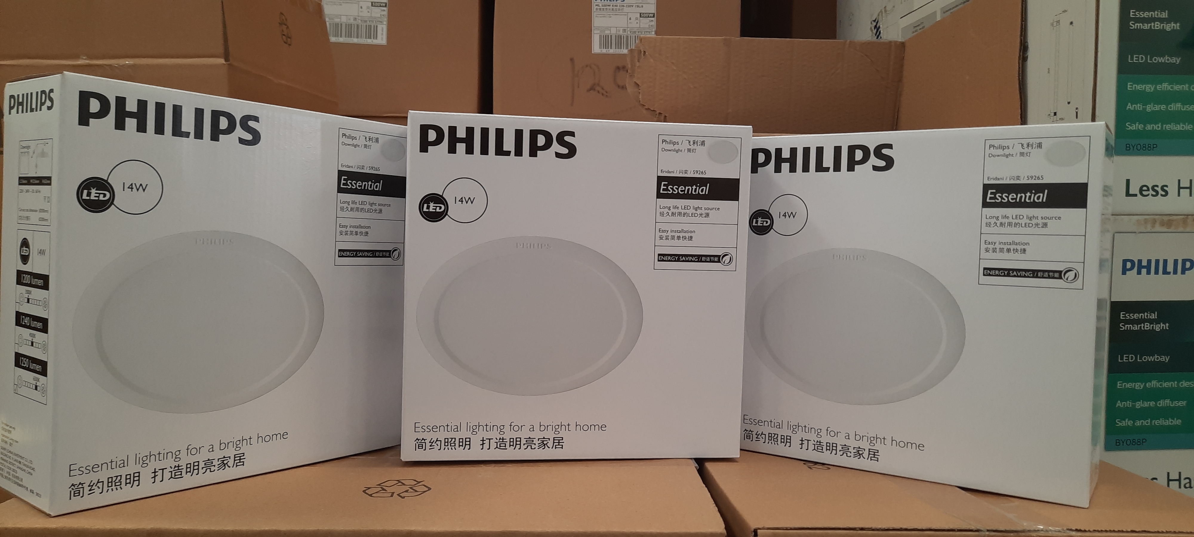 Philips Downlight ERIDANI 200 14W 65K WH Recessed LED Putih | Lazada ...