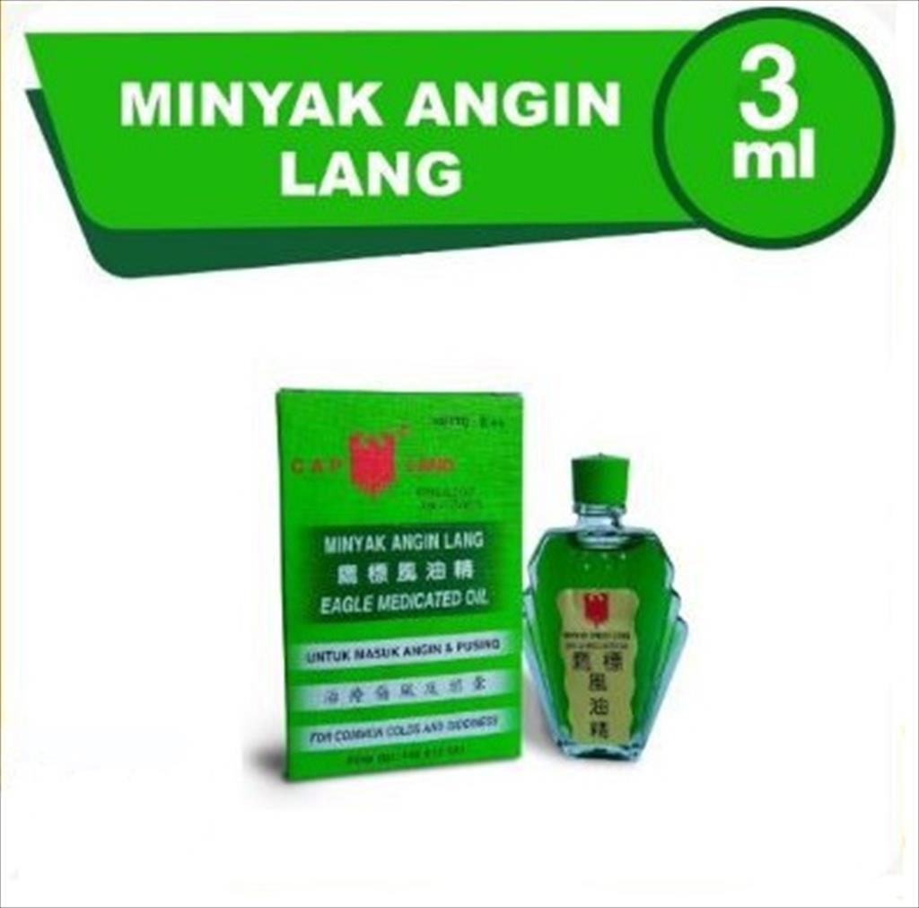 Minyak Angin Lang Eagle Medicated Oil 3 ml | Lazada Indonesia