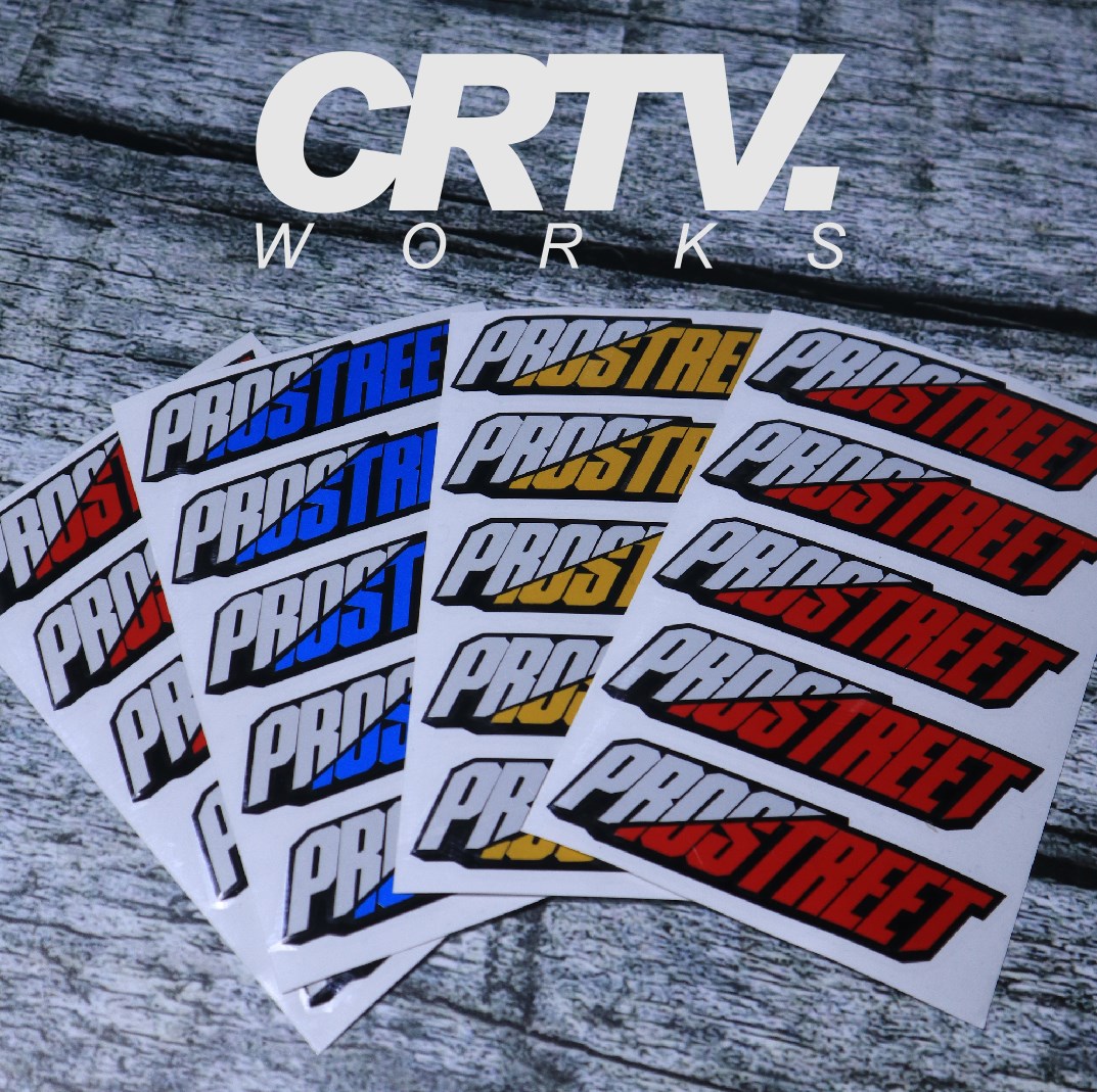 Stiker Prostreet Sticker Prostreet Cutting Motor Mobil - Crtv | Lazada ...