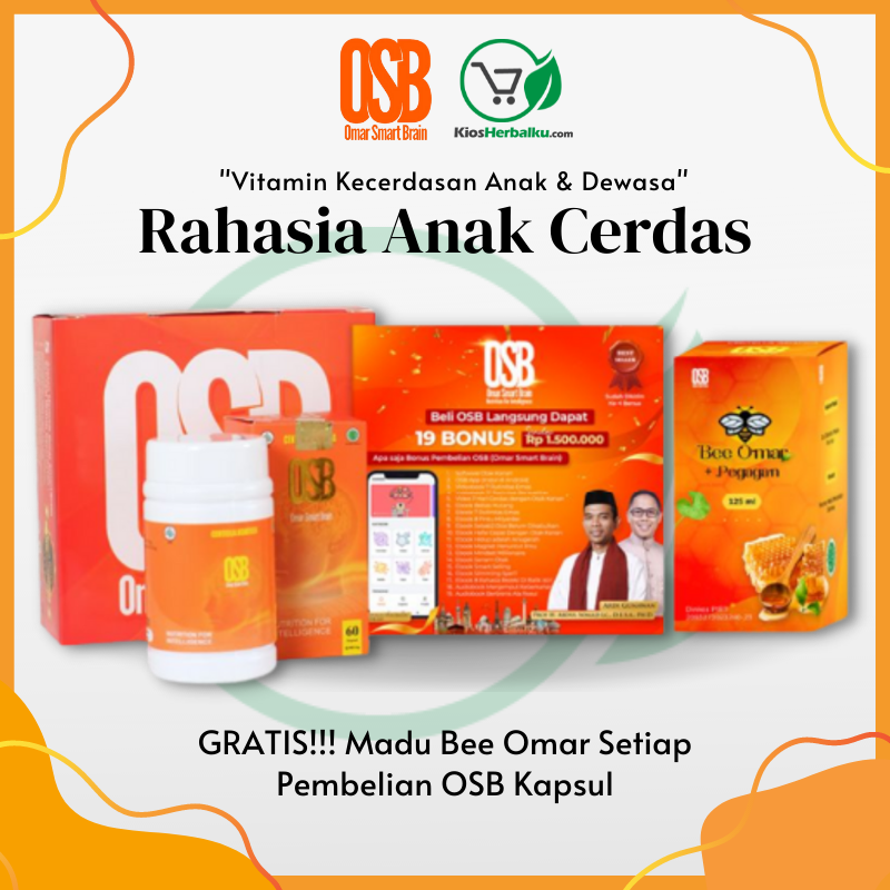 OSB / Omar Smart Brain ( Vitamin Otak OSB ) / Vitamin Otak / Suplemen ... OSB / Omar Smart Brain ( Vitamin Otak OSB ) / Vitamin Otak / Suplemen ...