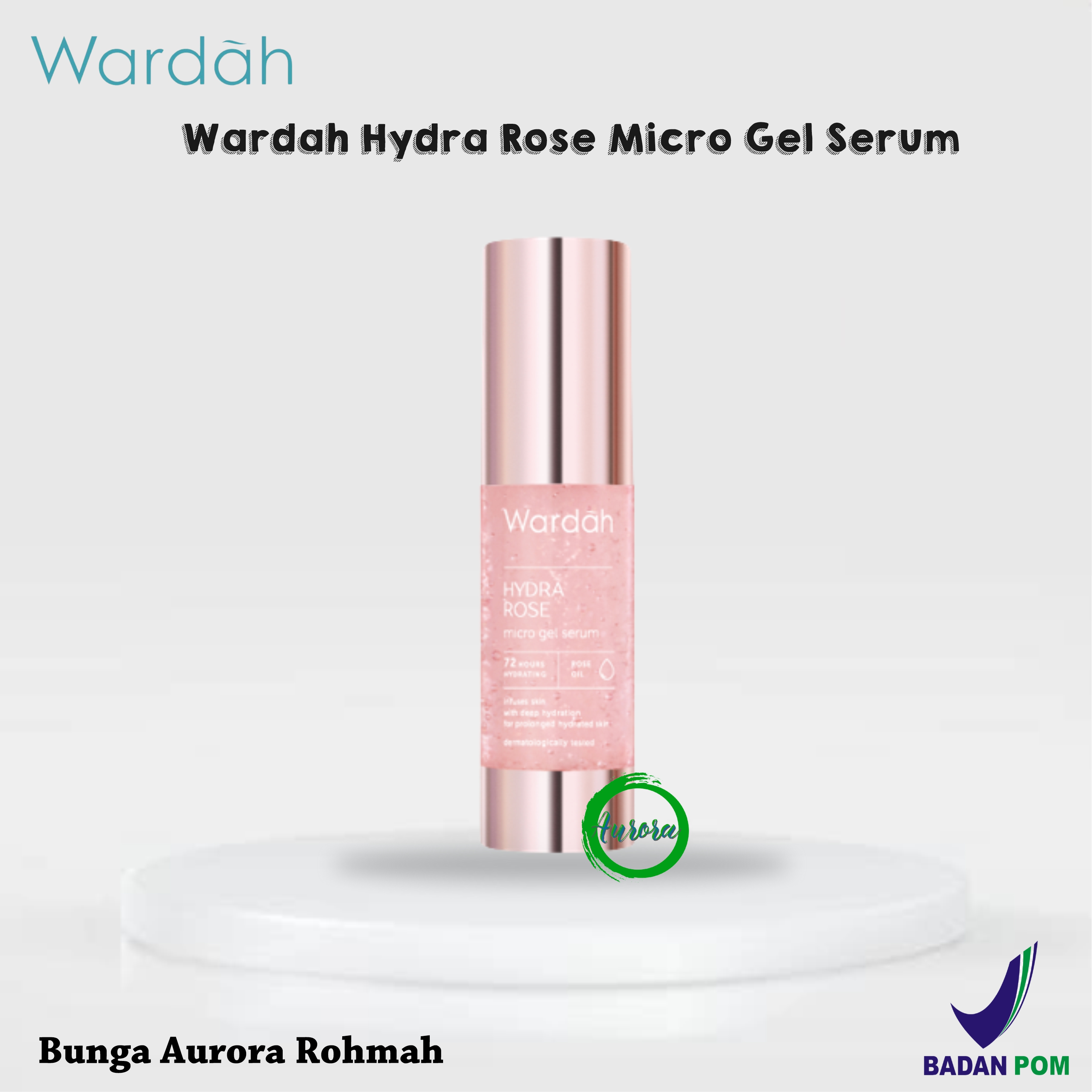 Wardah Hydra Rose Micro Gel Serum - 30ml | Lazada Indonesia