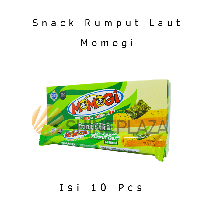 [BOX] Momogi Rasa Rumput Laut Makanan Ringan Seaweed Halal MUI | Lazada ...