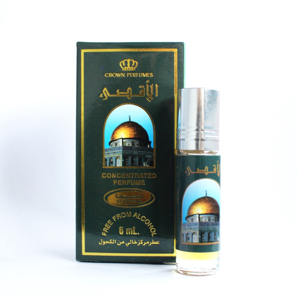 Parfum Pria 6 ML AROMA Masjid Al Aqsa Eau De Parfum HALAL / parfum ...