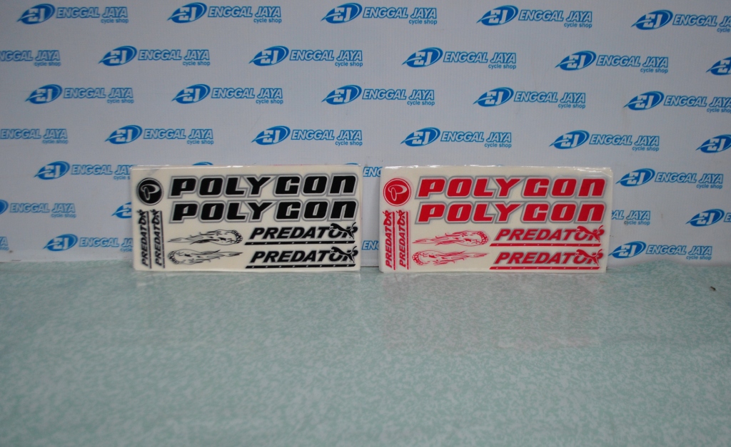 Decal Sticker Stiker Sepeda Predator MTB Hybrid Roadbike Balap Jadul ...