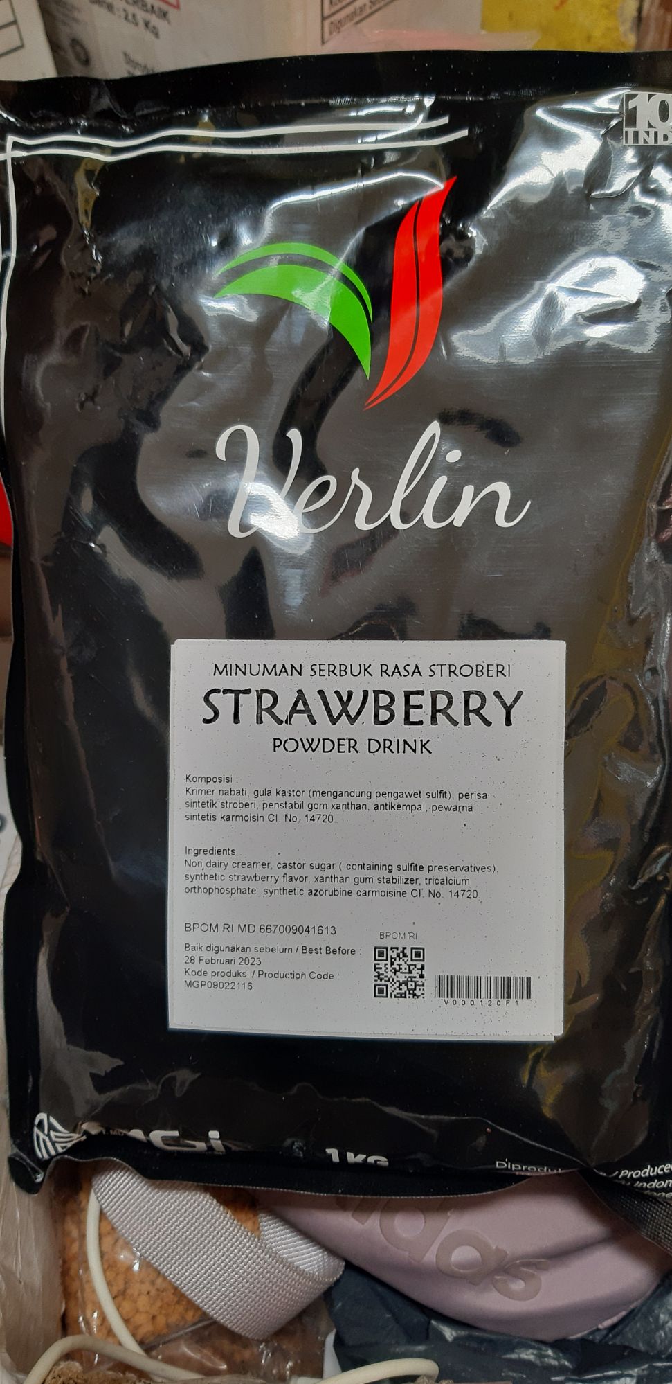 Verlin Strawberry 1kg | Lazada Indonesia