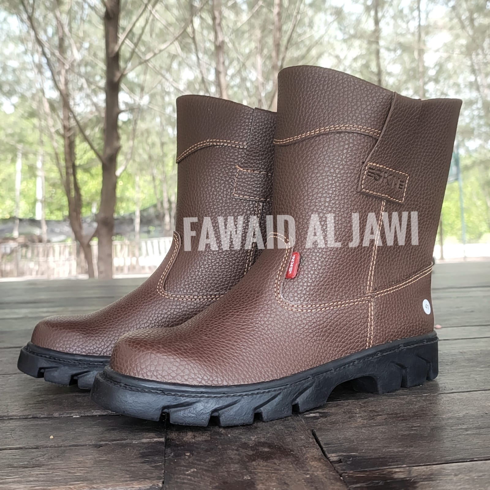 Sepatu Safety Boot Pria Wanita Septi King Shoes terbaru Ujung Besi ...