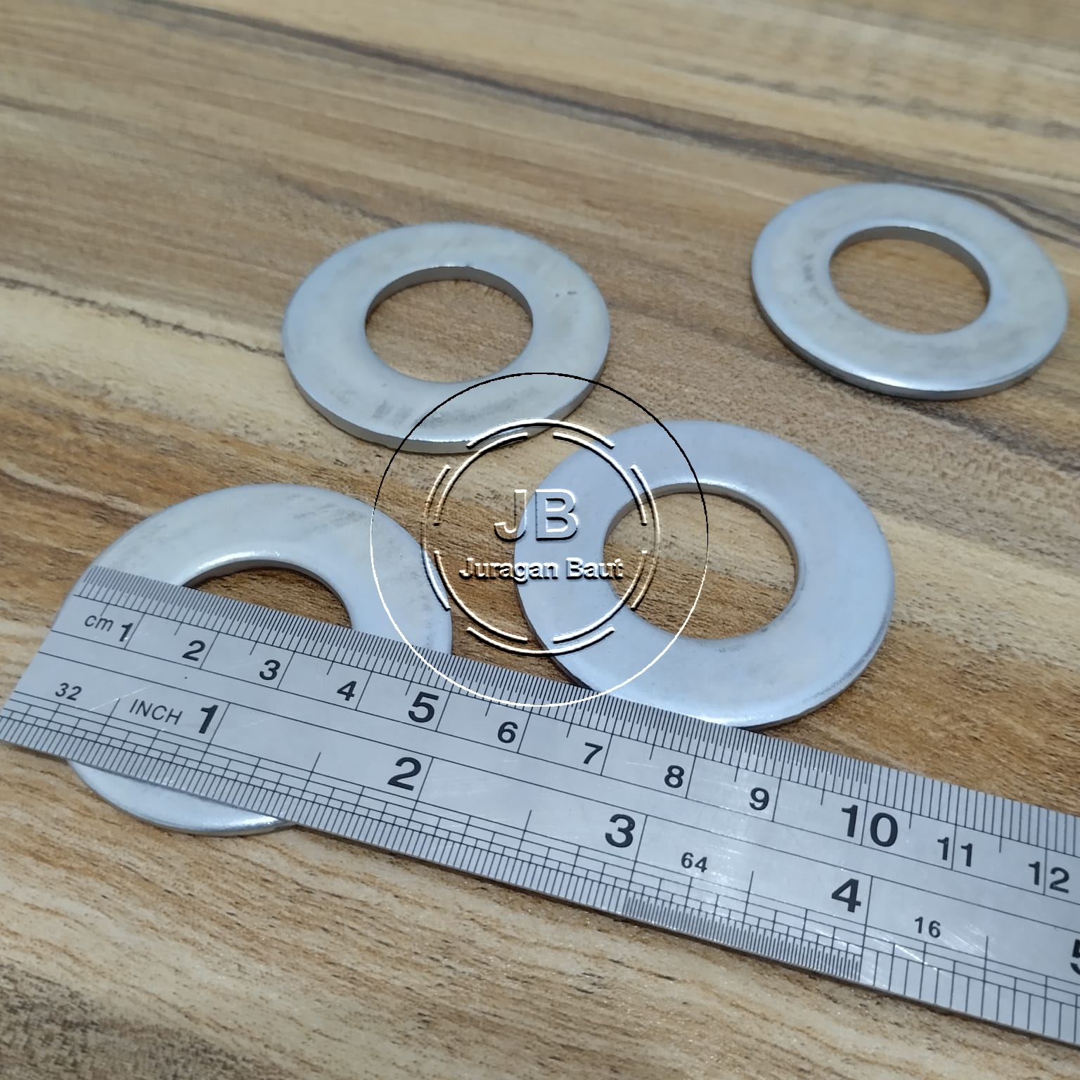 RING PLAT PUTIH M24 BAUT KUNCI 36 GALVANIZ M24 WASHER PLATE FLAT ...