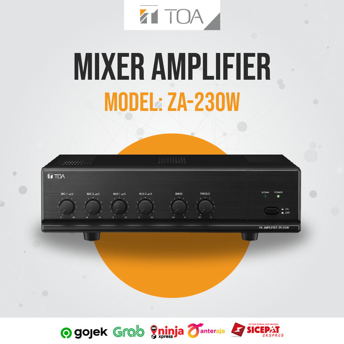 TOA ZA-230W Mixer Amplifier 30 W | Lazada Indonesia