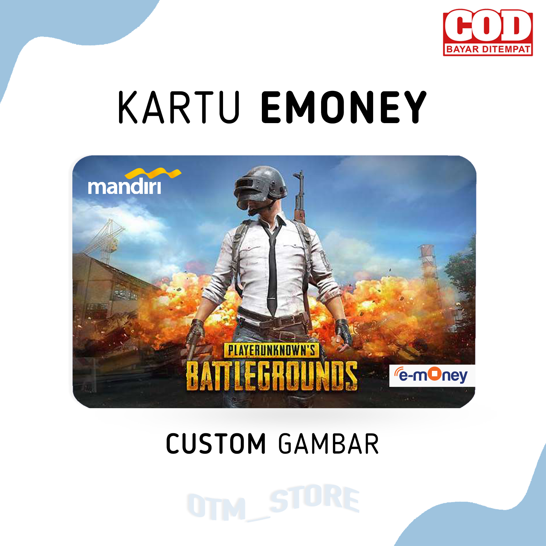 [JUAL PROMO] Kartu EMONEY MANDIRI Karakter Game Kartu Tol Etoll e toll ...