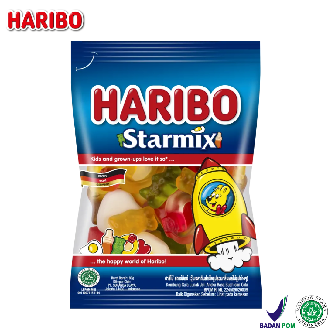 Haribo Permen Jelly Aneka Rasa Buah Kemasan Kecil 80gr | Lazada Indonesia