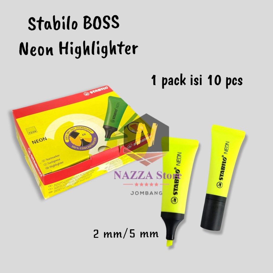 1 dus STABILO Neon Highlighter | Lazada Indonesia