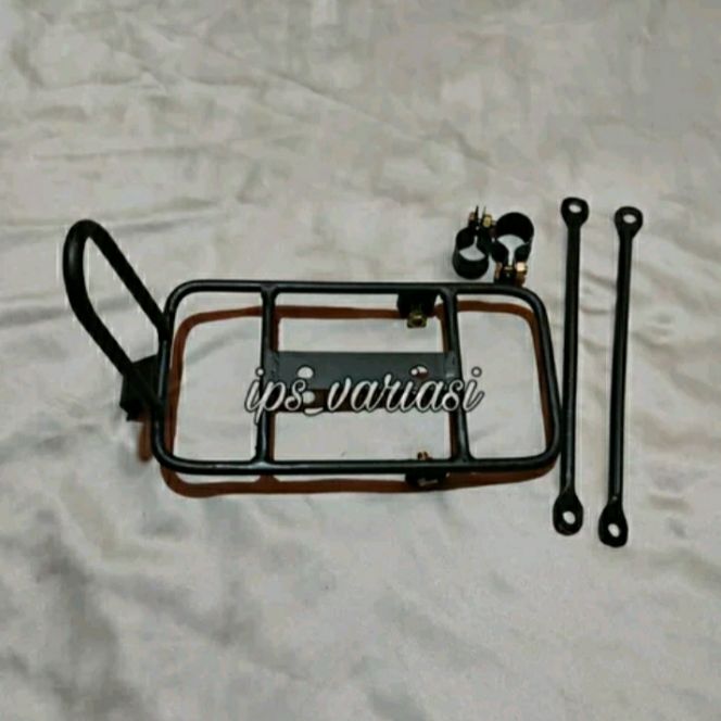 rak depan sepeda model klasik custom front bikerack classic | Lazada ...