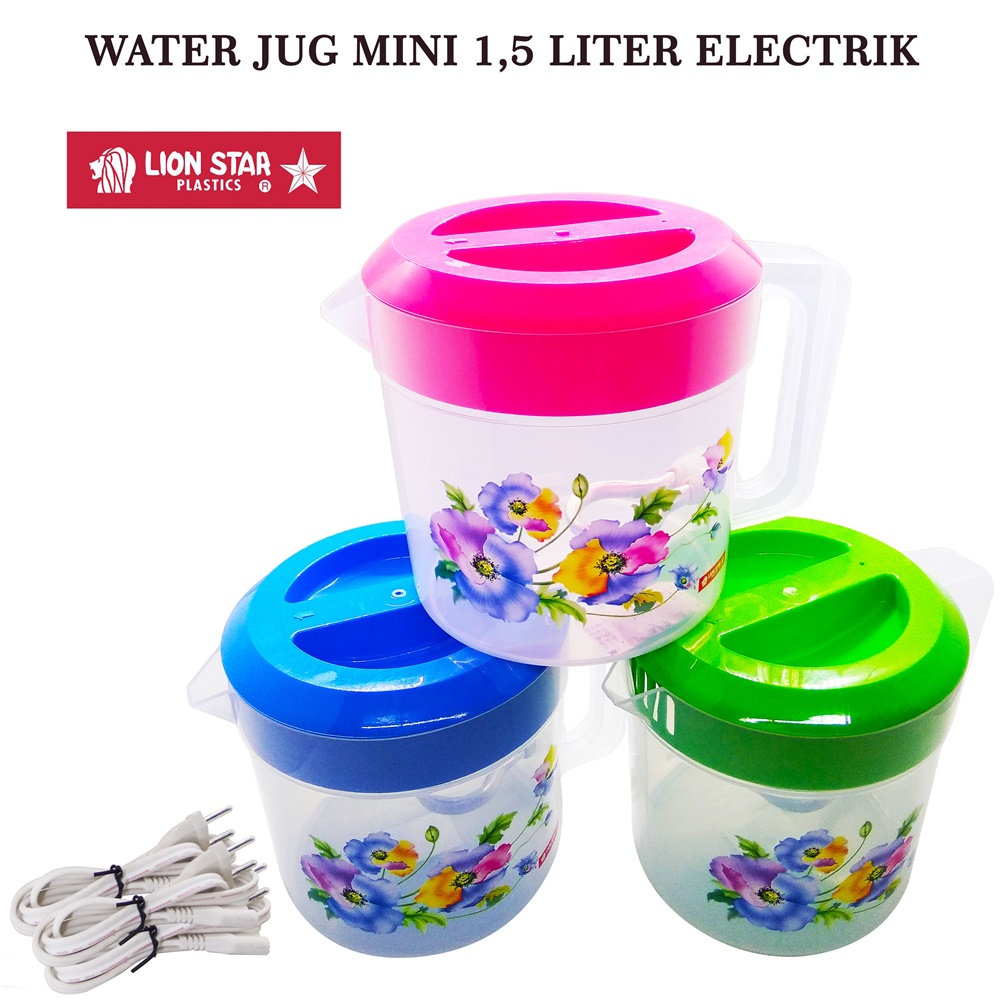 Lion Star K-4 Water Jug Mini 1,5 Liter Listrik / Teko Ceret Elektrik ...