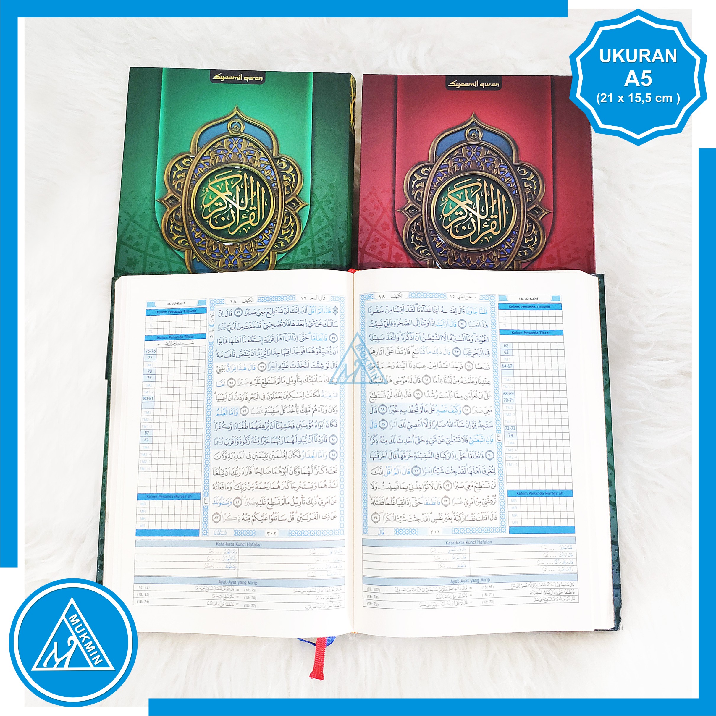 Alquran Tikrar Metode Hafalan Alquran Pojok Ukuran B6 Syamil Quran ...