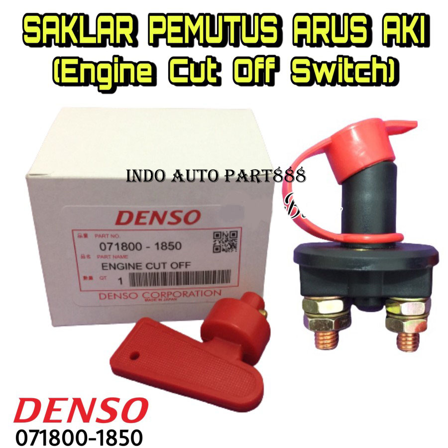 Saklar Switch Pemutus Arus Aki - Engine Cut Off Battery Main Switch Universal | Lazada Indonesia