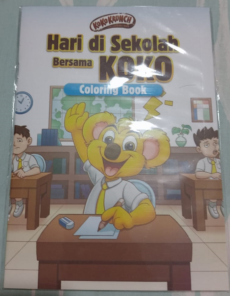 Buku mewarnai Koko Krunch coloring book | Lazada Indonesia