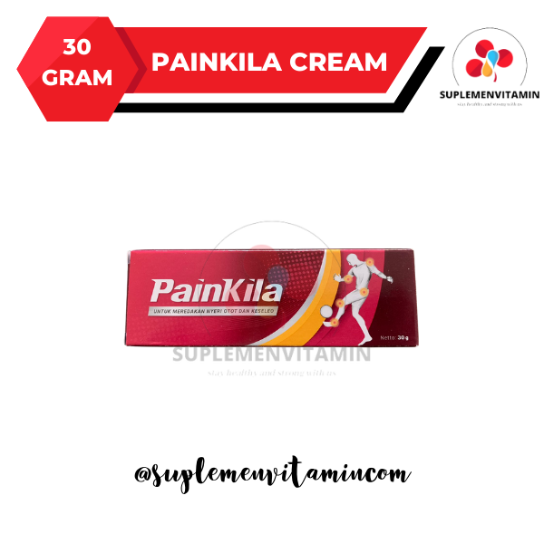 Painkila Cream 30gr Meredakan Nyeri Otot dan Keseleo Original Menarini ...
