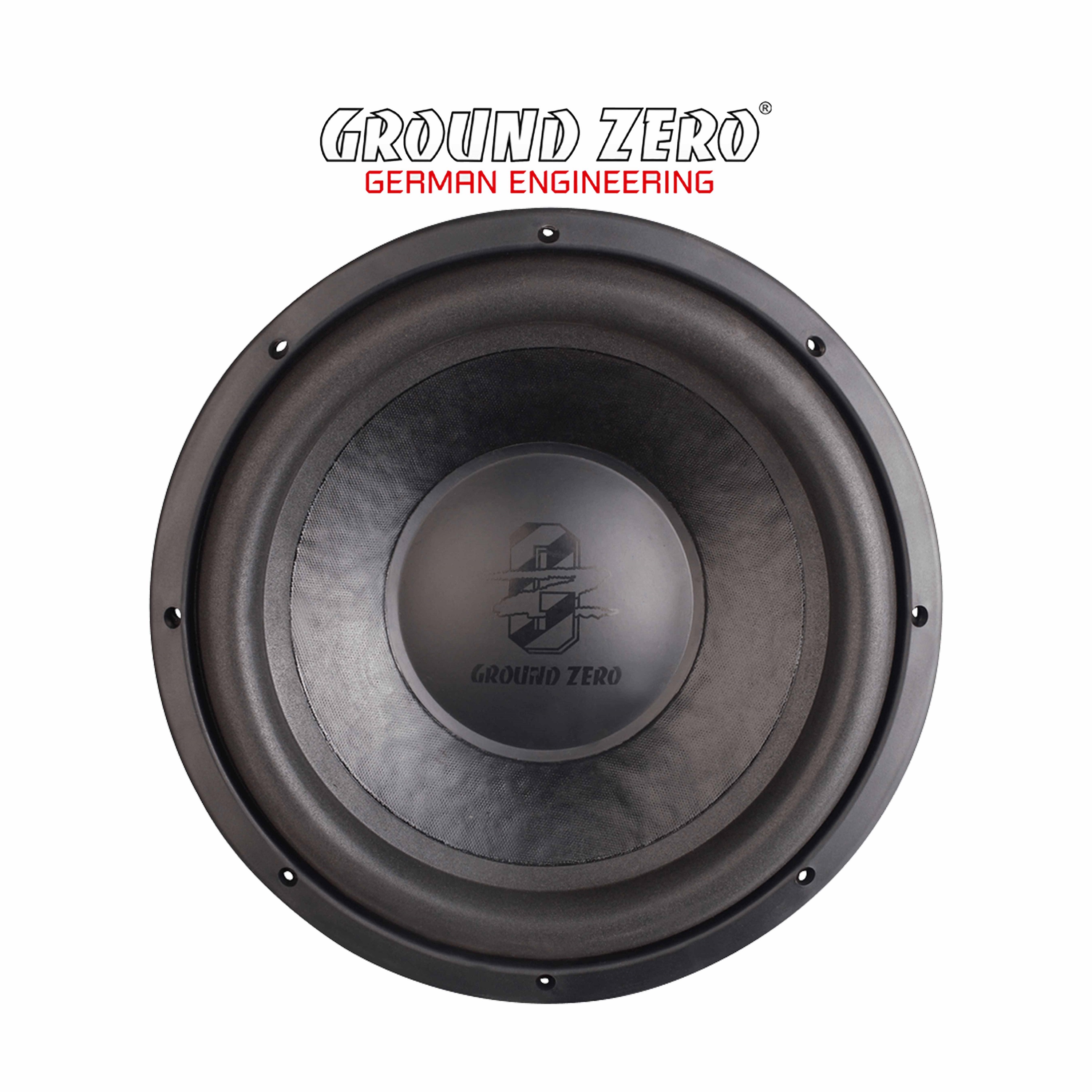 Ground Zero GZUW 12SQX Subwoofer 12 inch Double Voice Coils Sound ...