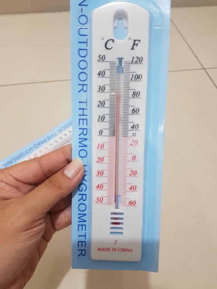 Thermometer Ruangan Dinding Termometer Gantung -50c sd 50c Thermometer ...