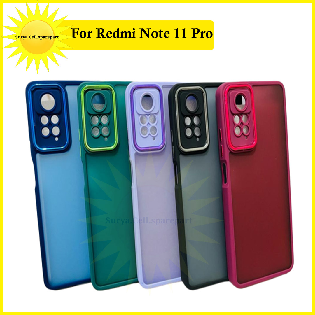 Case Premium Hybrid Chrome For Xiaomi Redmi Note 11 Redmi Note 11 Pro ...