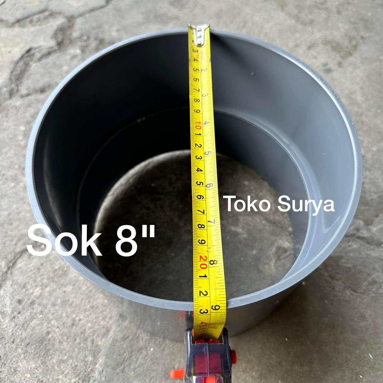 LGGsok8dv - SOK 8" SOCKET 8" SOCK 8" SAMBUNGAN PIPA 8" SOK 8 INCH SOK 8 DIM SOK 8 IN SOK 8 ...