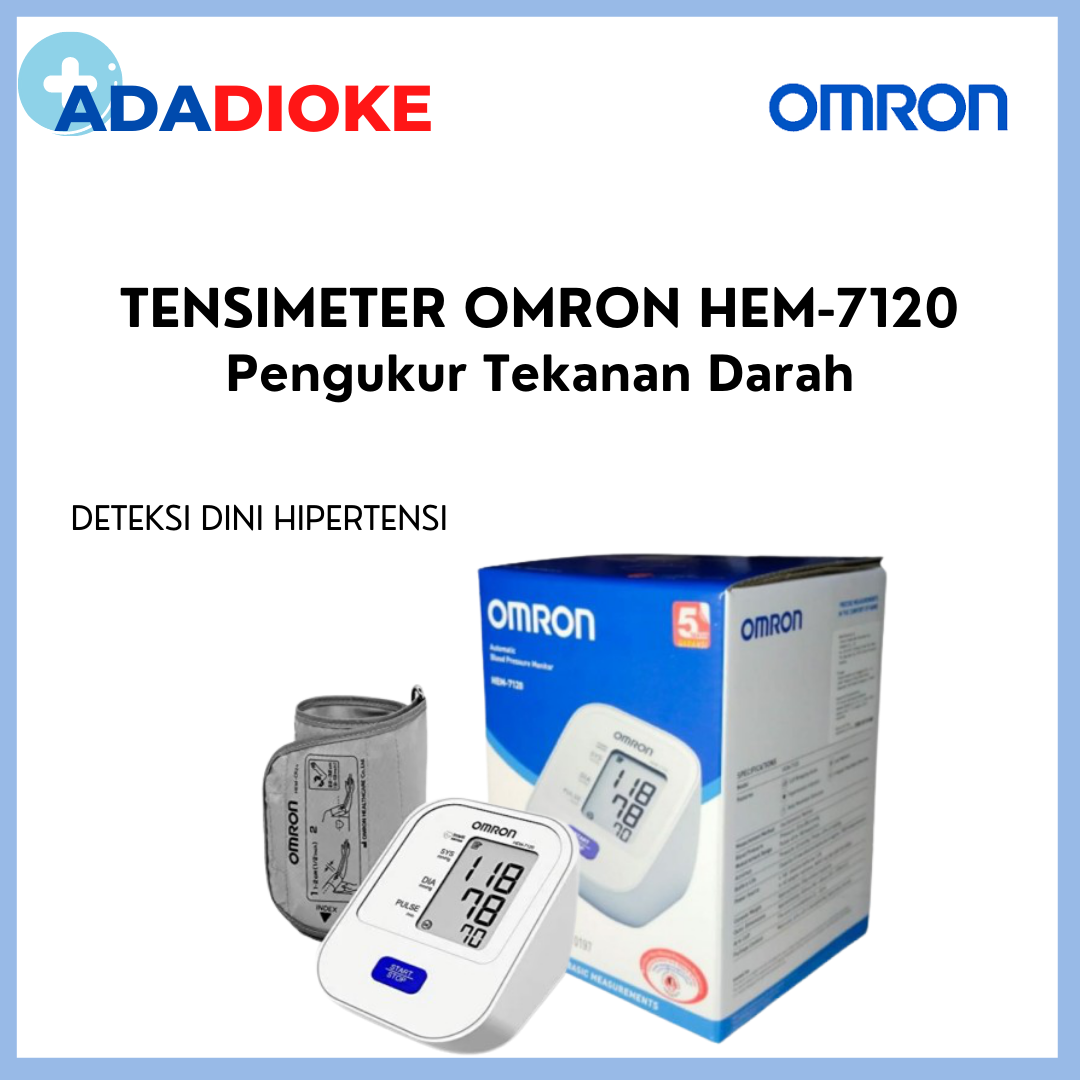 Tensimeter Digital OMRON Hem-7120 Alat Pengukur Tekanan Darah ...