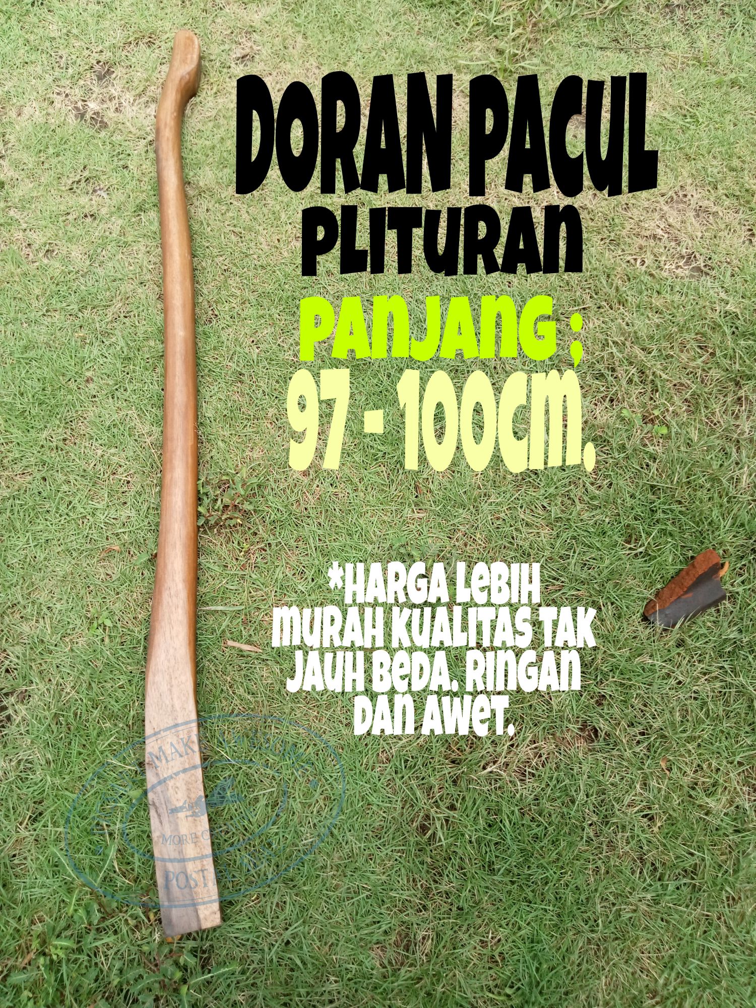 Doran pacul plituran murah 1meter | Lazada Indonesia