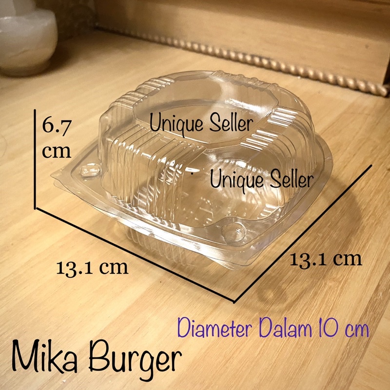 [Isi 50] Mika Burger HB-01 / Mika Hamburger Send VIP isi 50 / Kotak ...