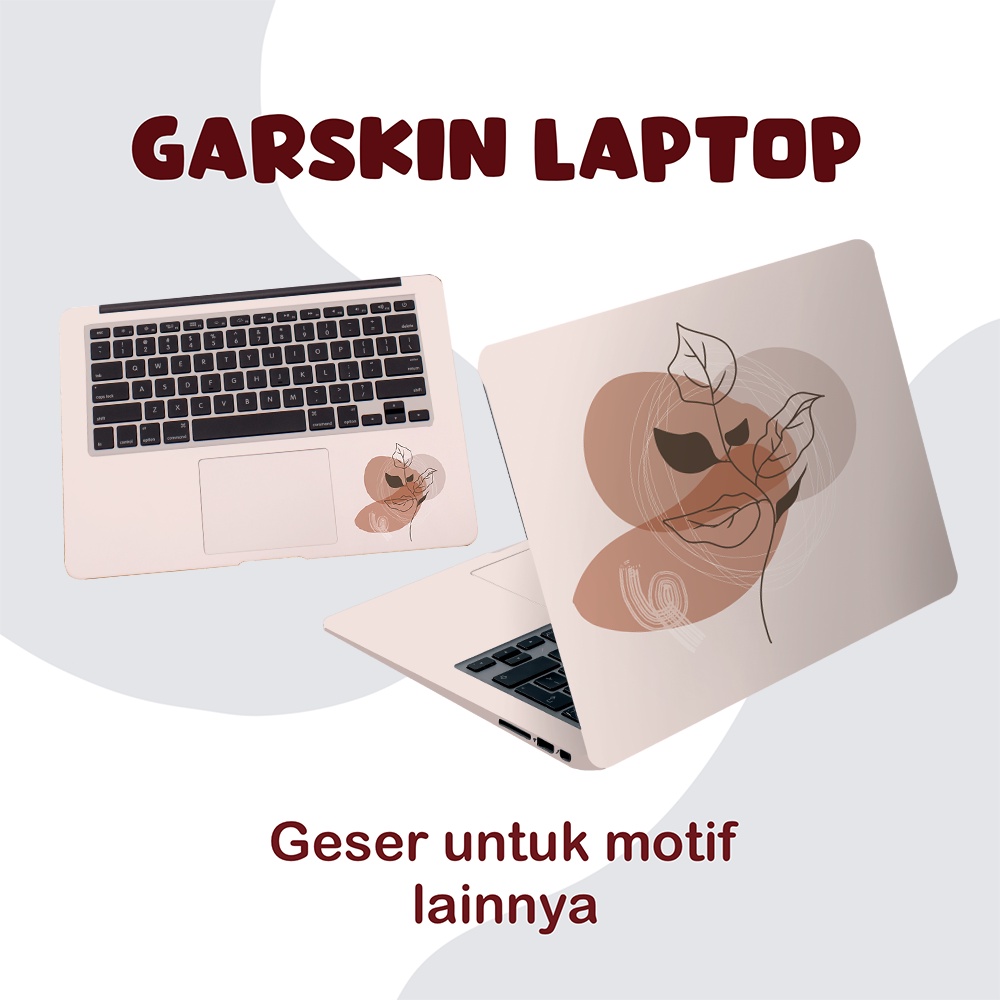 Sticker Garskin Laptop art abstrak Skin Laptop Stiker Laptop Protector ...