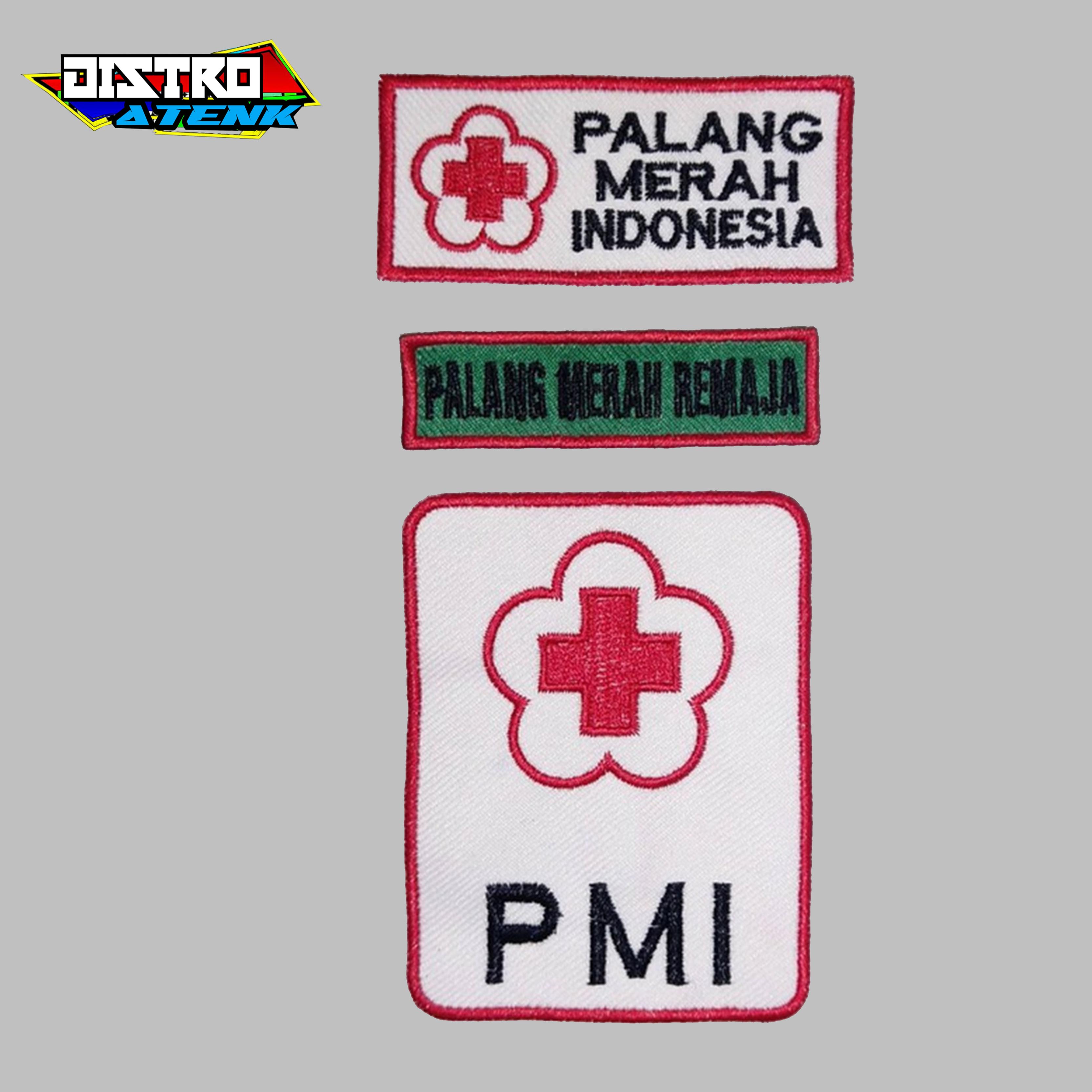 1 SET ATRIBUT BADGE LOGO PMI PMR BORDIR | Lazada Indonesia