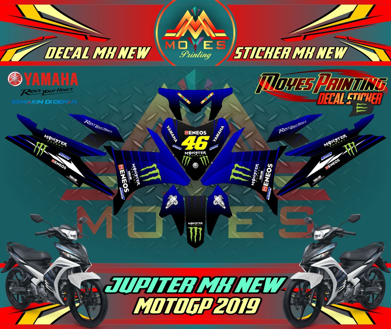 stiker jupiter mx 135 new decal jupiter mx 135 new sticker jupiter mx ...