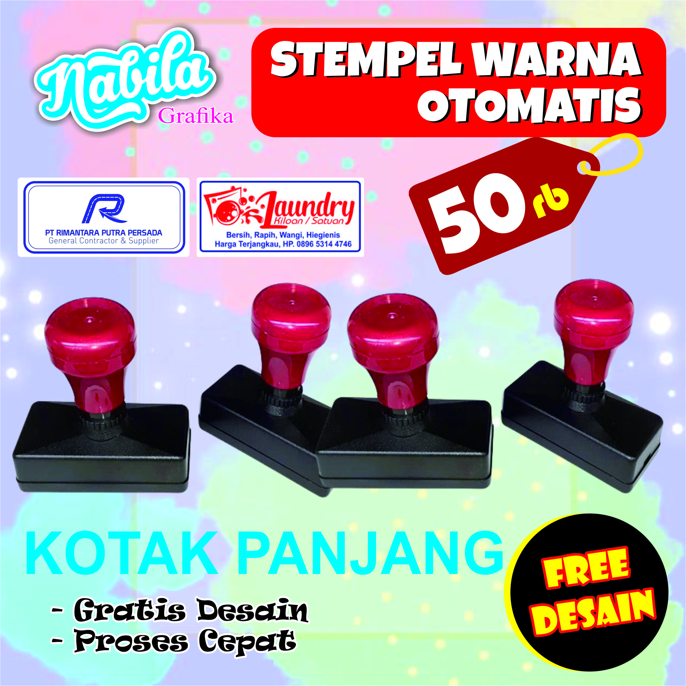 STEMPEL TOKO, STEMPEL CUSTOM, STEMPEL LOGO, STEMPEL WARNA/OTOMATIS ...